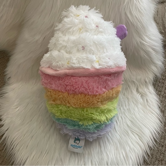 Squishable | Toys | Squishable Mini Rainbow Unicorn Latte Plush | Poshmark